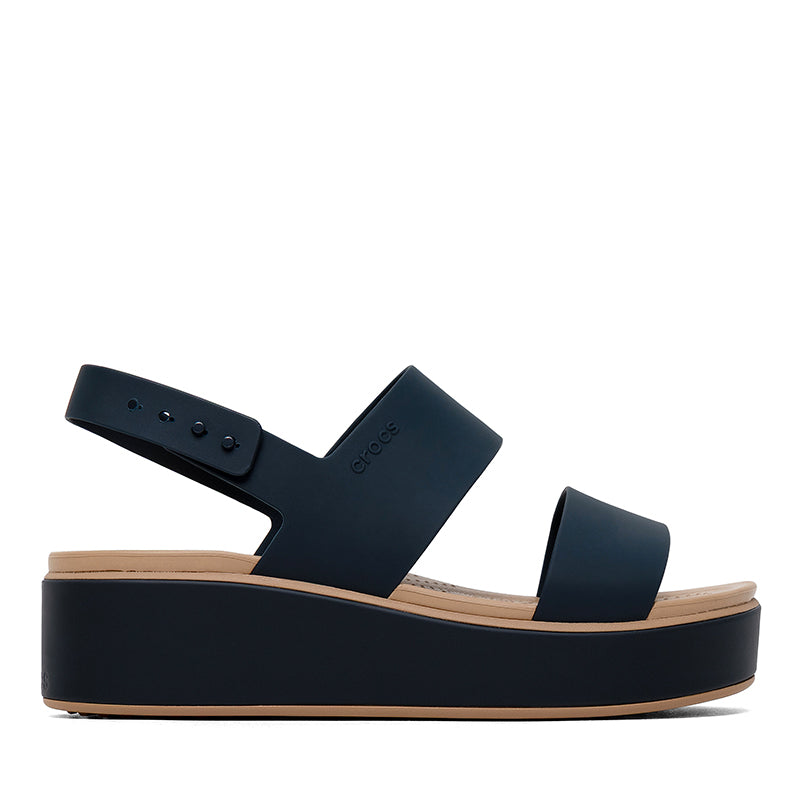 CROCS - BROOKLYN LOW WRAP WEDGE available at RUBINO