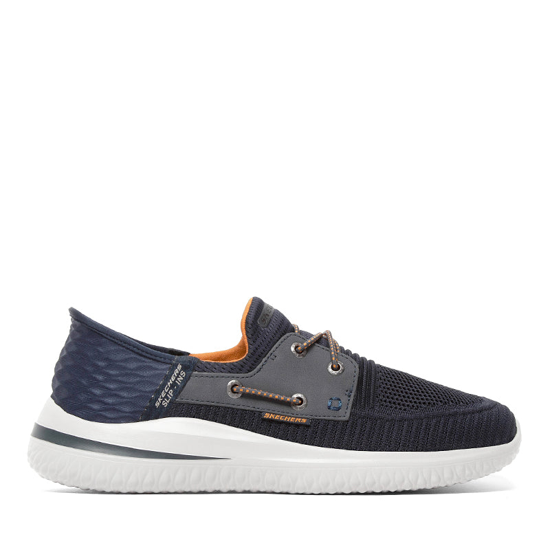 SLIP INS DELSON 3.0 ROTH SKECHERS CASUAL SHOES - Available at RUBINO
